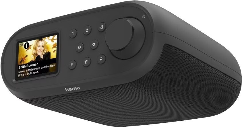 Hama Digitalradio DIR400, DAB+/Internetradio/Bluetooth® RX/App, Schwarz ...