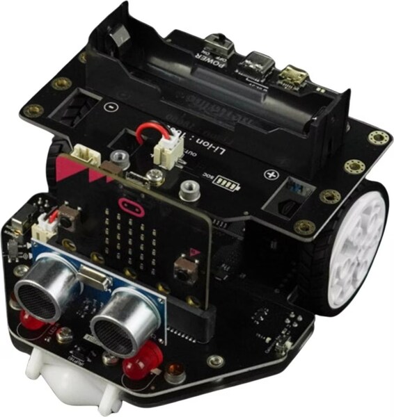 DFRobot Maqueen micro:bit Plus V2 18650 Educational Programming Robot Platform - digitec
