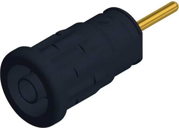 Hirschmann Test & Measurement Safety laboratory socket ø4mm black 24A ...