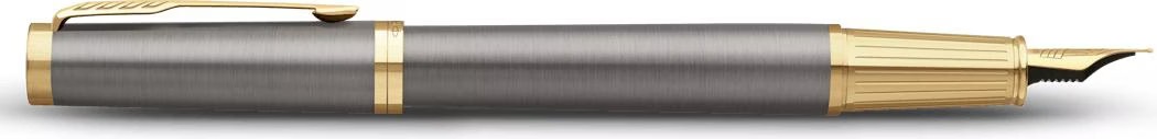Parker Pen Stylo Plume Parker Ingenuity G.T., plume F, noir/bleu Boîte ...