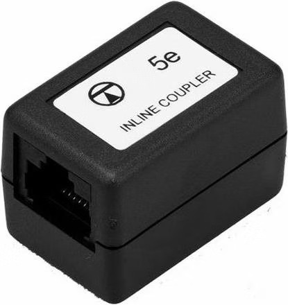 Tuk Coupleur en ligne, RJ45 femelle - RJ45 femelle, droit, CAT5e / CAT6 ...