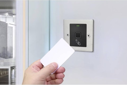 Sygonix SY-6097868 Fingerprint/RFID flush-mounted access system 12 V/DC ...