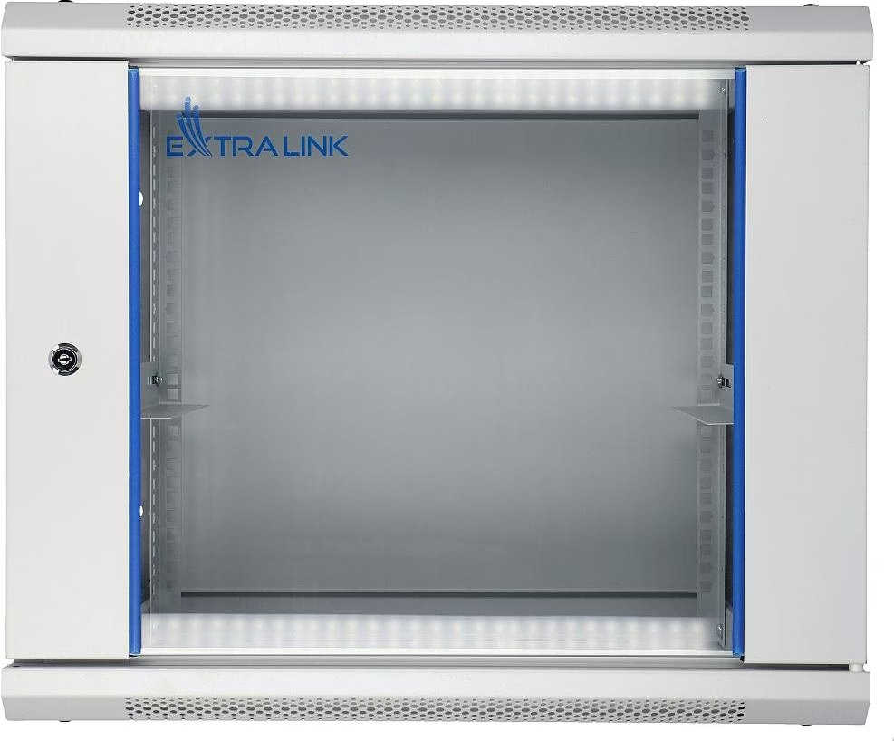 Extralink EX.8581 rack cabinet 9U Wall mounted rack Grey (9 RU, 19 inch ...