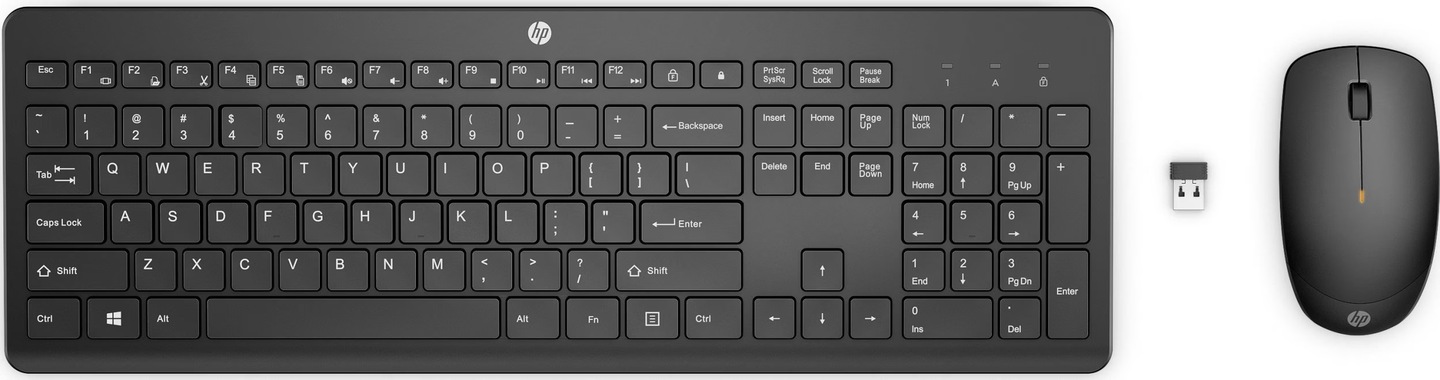 HP 235 Wireless Mouse and Keyboard Combo (US, Wireless) - Digitec