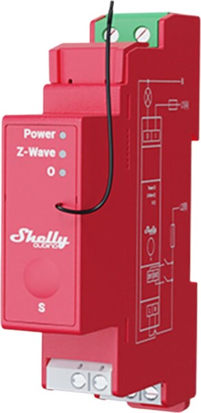 Shelly Relais "Wave Pro 1PM" max 16A Z-Wave DIN-Rail - digitec