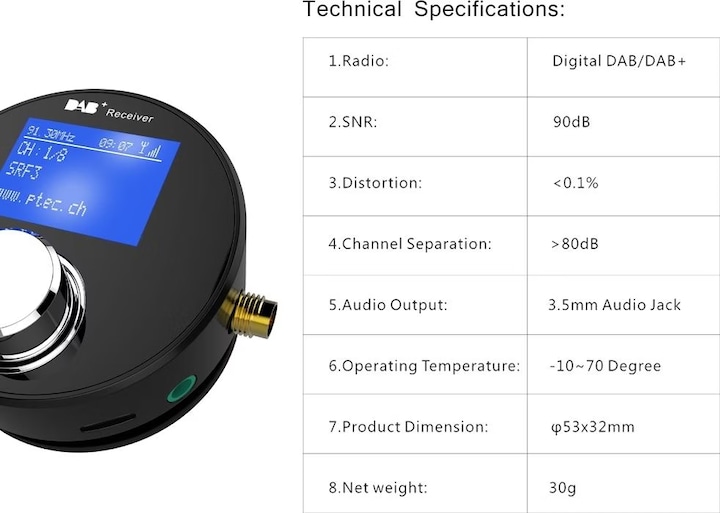 P Tec A2 DAB+ Adapter / FM Transmitter - kaufen bei Digitec