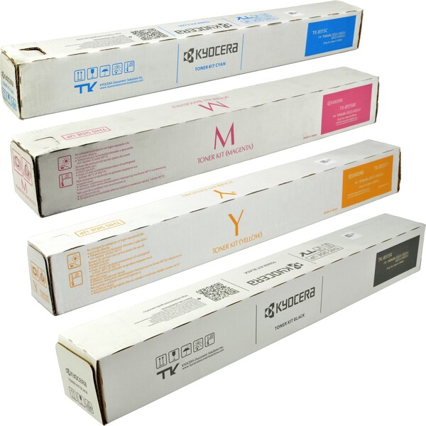 Kyocera 4 Kyocera Toner TK-8515 Multipack K C M Y 4-farbig (M, BK, Y, C ...