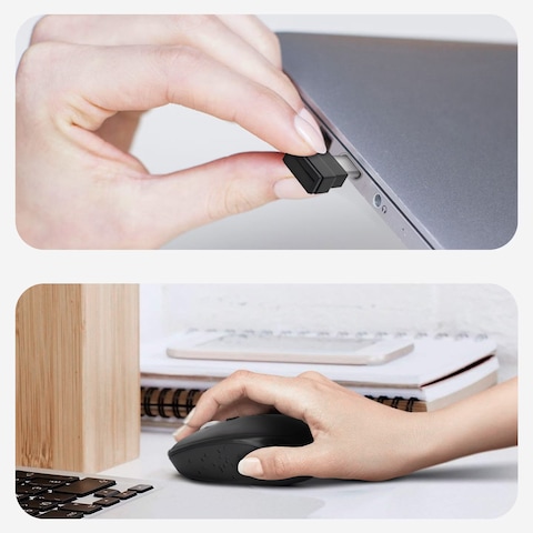 Akashi Wireless mouse + USB-C and USB adapter (Cable) - buy at digitec