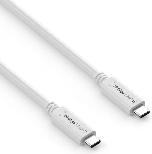 Purelink USB4-Kabel 20Gbps, 240W USB C - USB C (0.50 m, USB 4.0) - digitec Purelink USB4-Kabel 20Gbps, 240W USB C - USB C (0.50 m, USB 4.0) - digitec