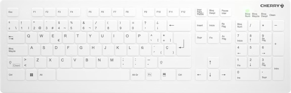 CHERRY AK-C8112 MEDICAL KEYBOARD WL (ES, Kabellos) - digitec