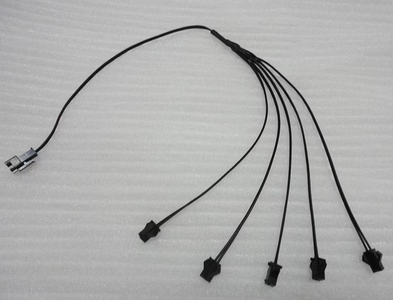 OEM JST-SM 2 Pin Male to 5 x 2 Pin Female distribution cable 40cm - Digitec