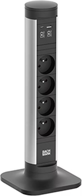 Bachmann CYCLE Pole S 4x UTE (4 x, CEE 7/5) - kaufen bei digitec