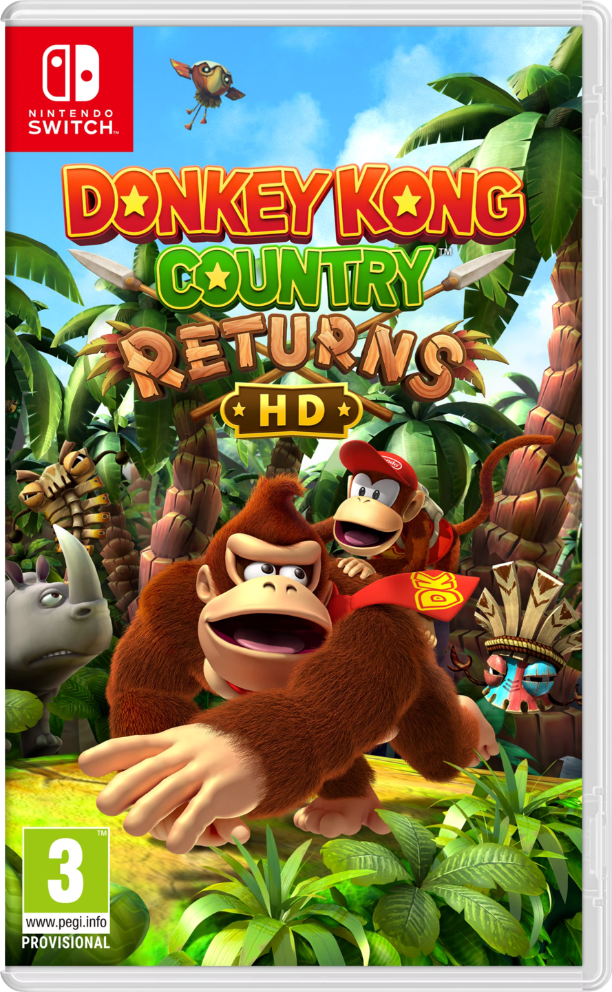 Nintendo Donkey Kong Country Returns HD (Switch, Switch Lite, Switch ...