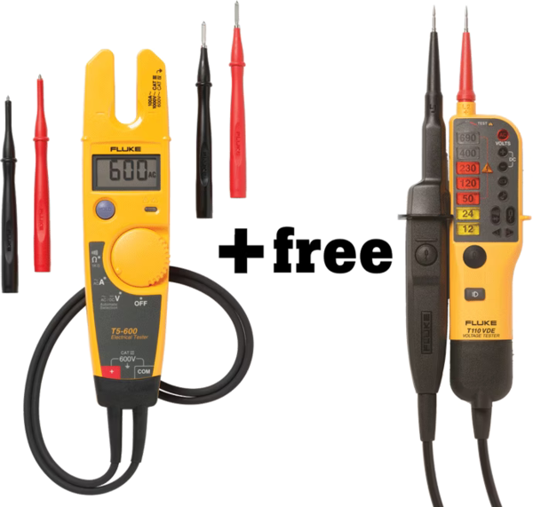 Beha Amprobe Fluke T5-600/T110 VDE Zweipoliger Spannungsprüfer CAT III ...