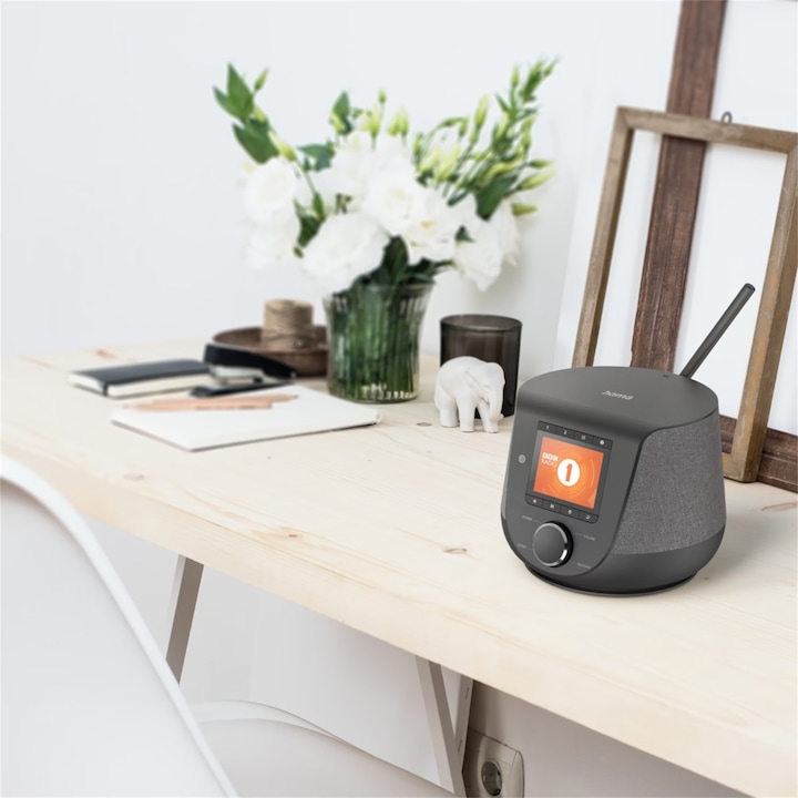 Hama DIR3200SBT (FM, DAB+ DAB, Webradio, Bluetooth, Fréquence radio (RF ...