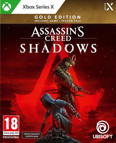 Ubisoft Assassin's Creed Shadows Gold Edition With FREE Steelbook (Xbox ...