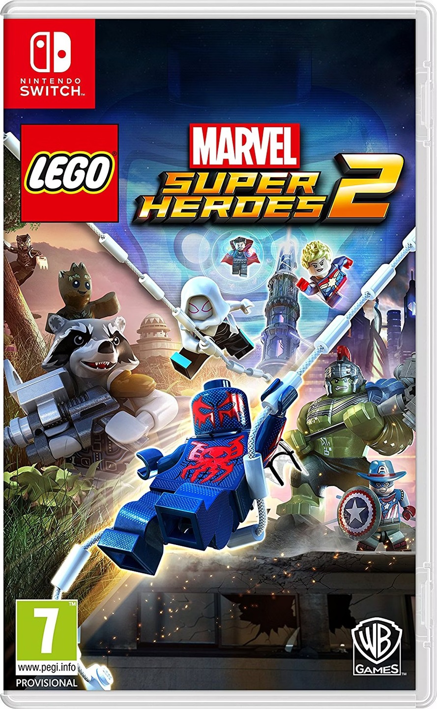 WB LEGO Marvel Super Heroes 2 (Switch Lite, Switch OLED, Switch, EN ...