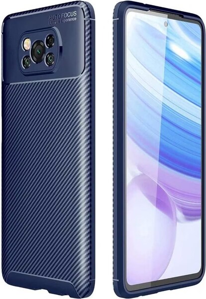 Screenguard Xiaomi Poco X3 Pro Hülle Carbon Design TPU Case (Xiaomi ...