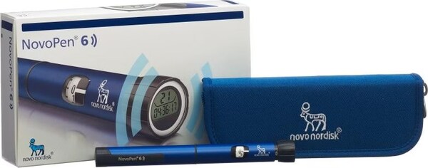 Novopen Echo Novopen 6 injection device grey (n) (Insulin injections ...