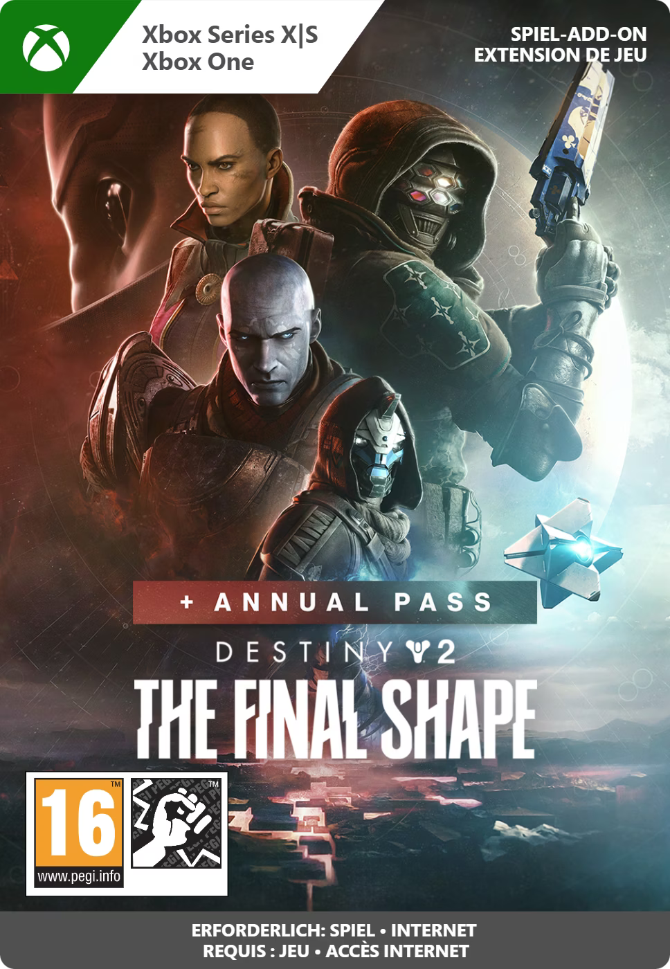 Microsoft Xbox Destiny 2 The Final Shape & Annual Pass Download Code ...