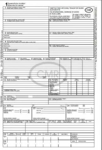 Elite Screens CMR forms, A4, 4x30, Lithuanian-English language 0720-076 ...