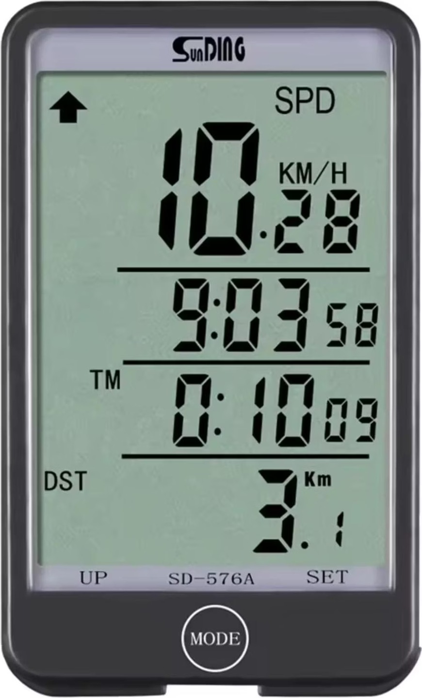 Hermex Sunding Fahrradcomputer Velocomputer Bikecomputer Fahrradtacho ...