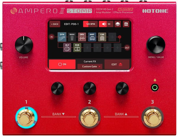 Hotone Ampero II Stomp 10th Anniversary Limited Edition Amp Modeler ...