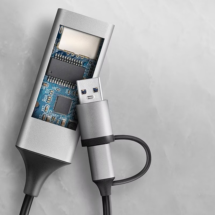 Axagon ADE-TXCA, USB-C + USB-A 3.2 Gen 1 - Gigabit Ethernet s????ov ...