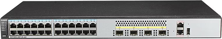 Huawei Switch 24 x 10/100/1000 BaseT ports and 4 x GE SFP ports, AC 110 ...