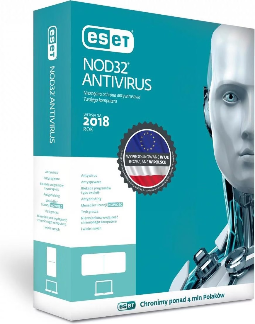 ESET NOD32 Antivirus PL Kon 1U 1Y ENA-K-1Y-1D (1 User, 12 Monate) - Digitec