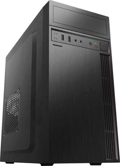 Gembird Computer Case Fornax X150 with PSU 2xUSB 3.0 card reader juodas ...