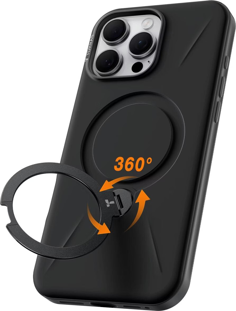 Torras Ostand 360° Spin Fusion (Apple iPhone 16 Pro Max) - Digitec