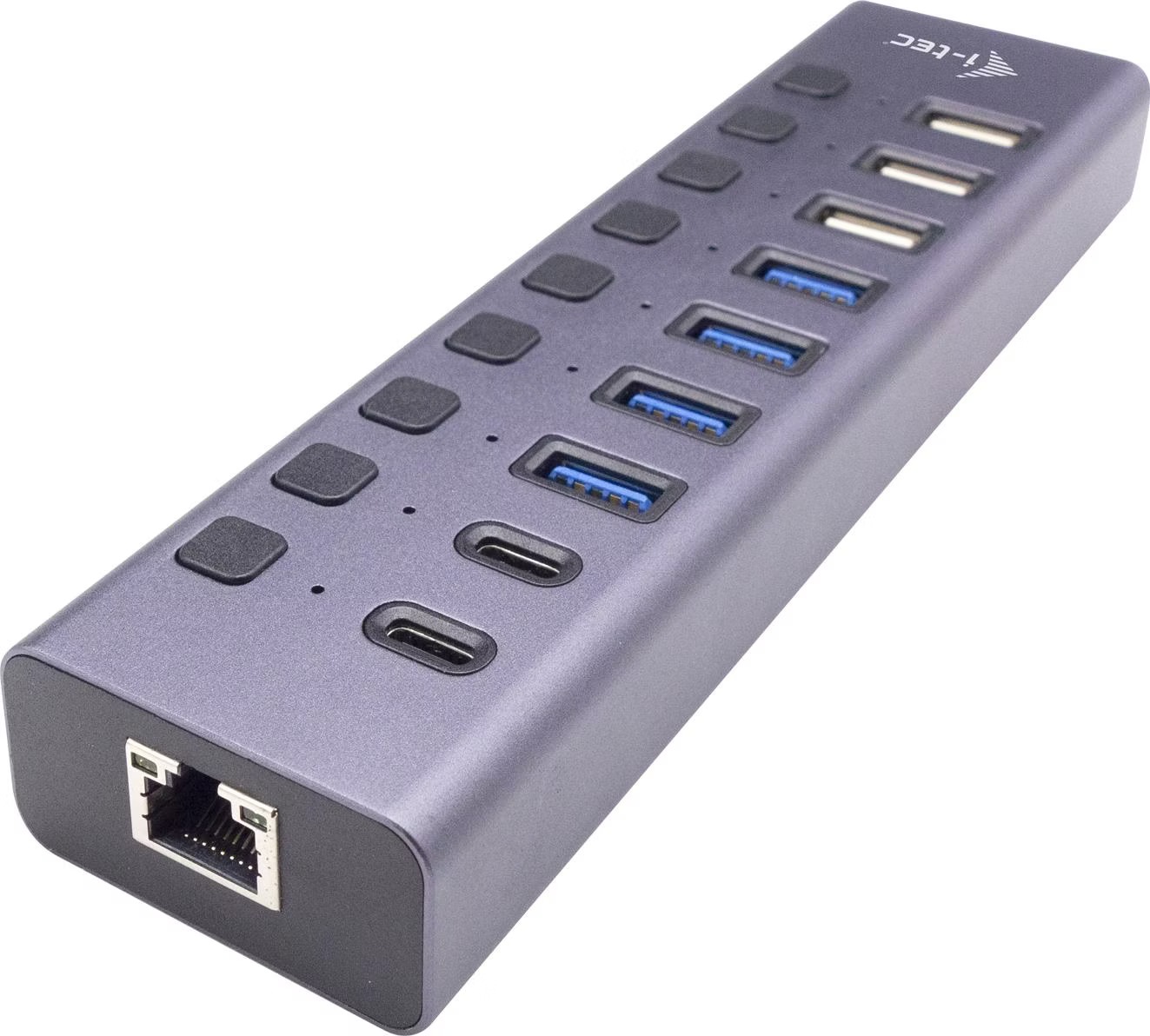 i-tec CHARGING HUB 9PORT LAN UK (USB-C, 10 ports) - digitec