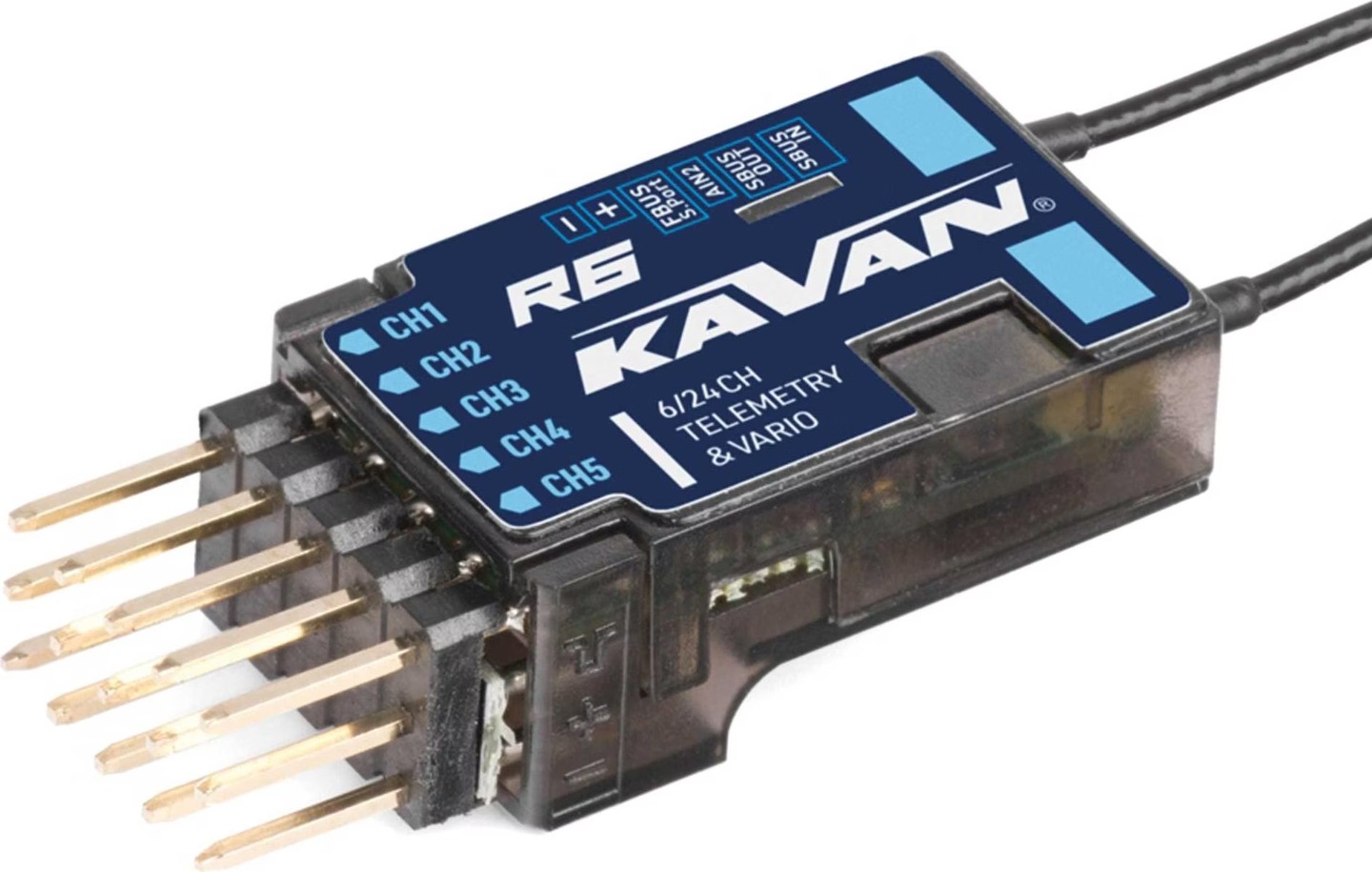Kavan R6 VARIO 6-Kanal 2,4 GHz ACCESS und ACCST D16 Telemetrie ...