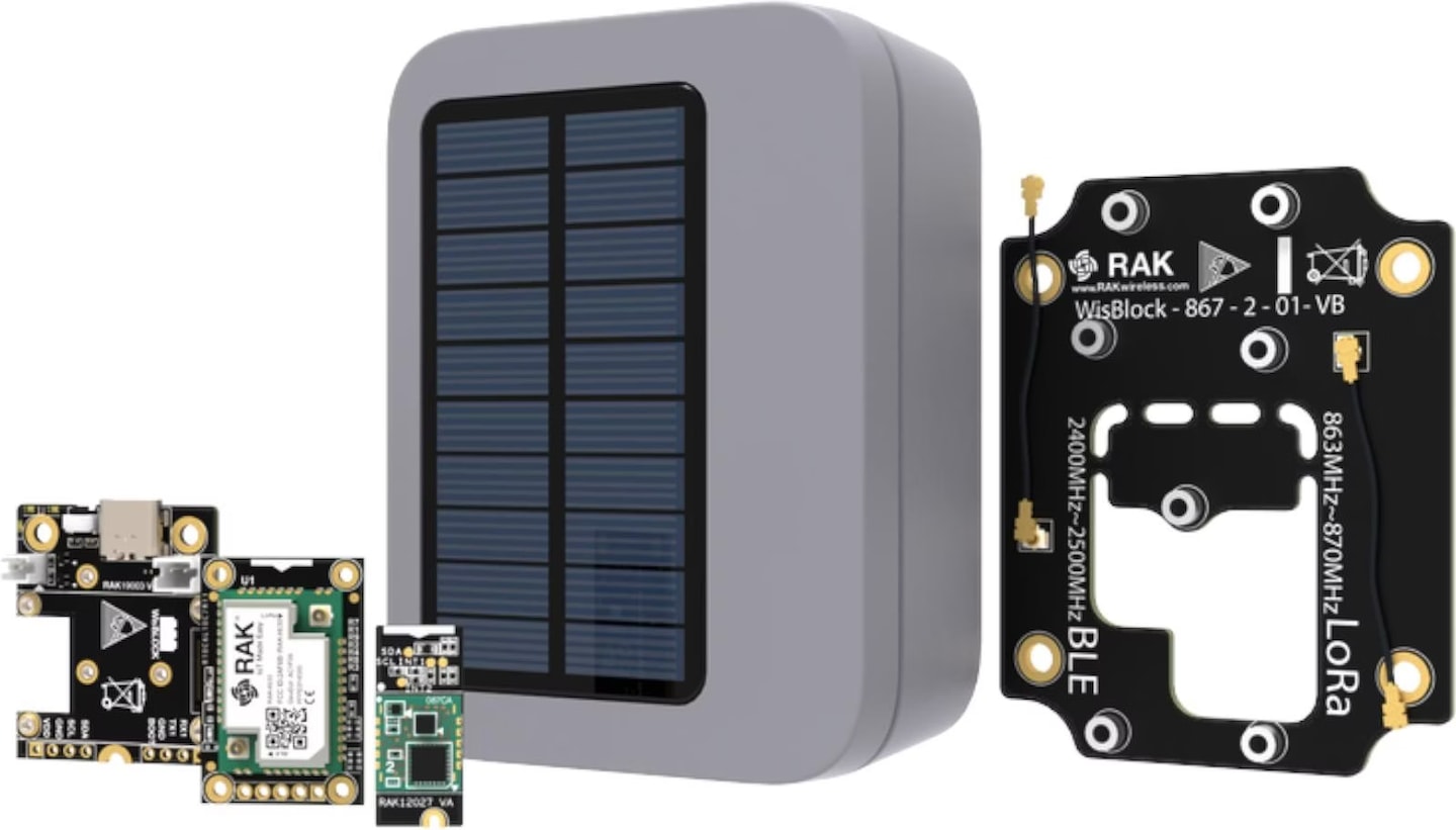 RAK Wireless WisBlock LoRaWAN Kit capteur sismique Node 868MHz avec ...