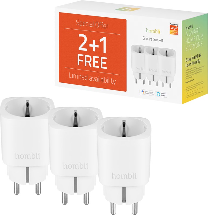 Hombli Smart Swiss Socket 2+1 - kaufen bei Digitec