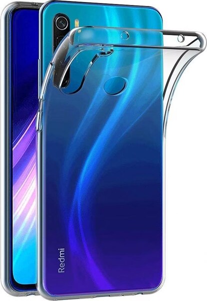 Screenguard Xiaomi Redmi Note 8 Custodia flessibile in TPU trasparente ...
