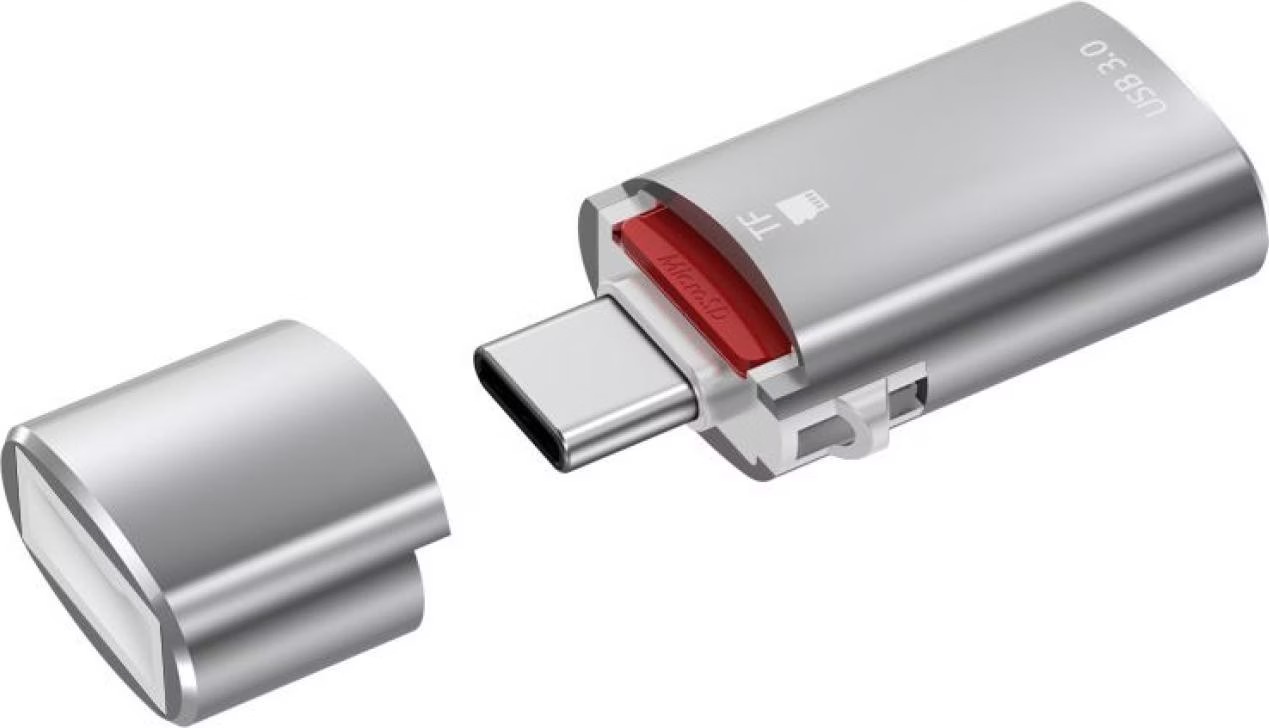 PowerGuard Adattatore da USB-C a scheda MicroSD e lettore USB 3.0 due ...