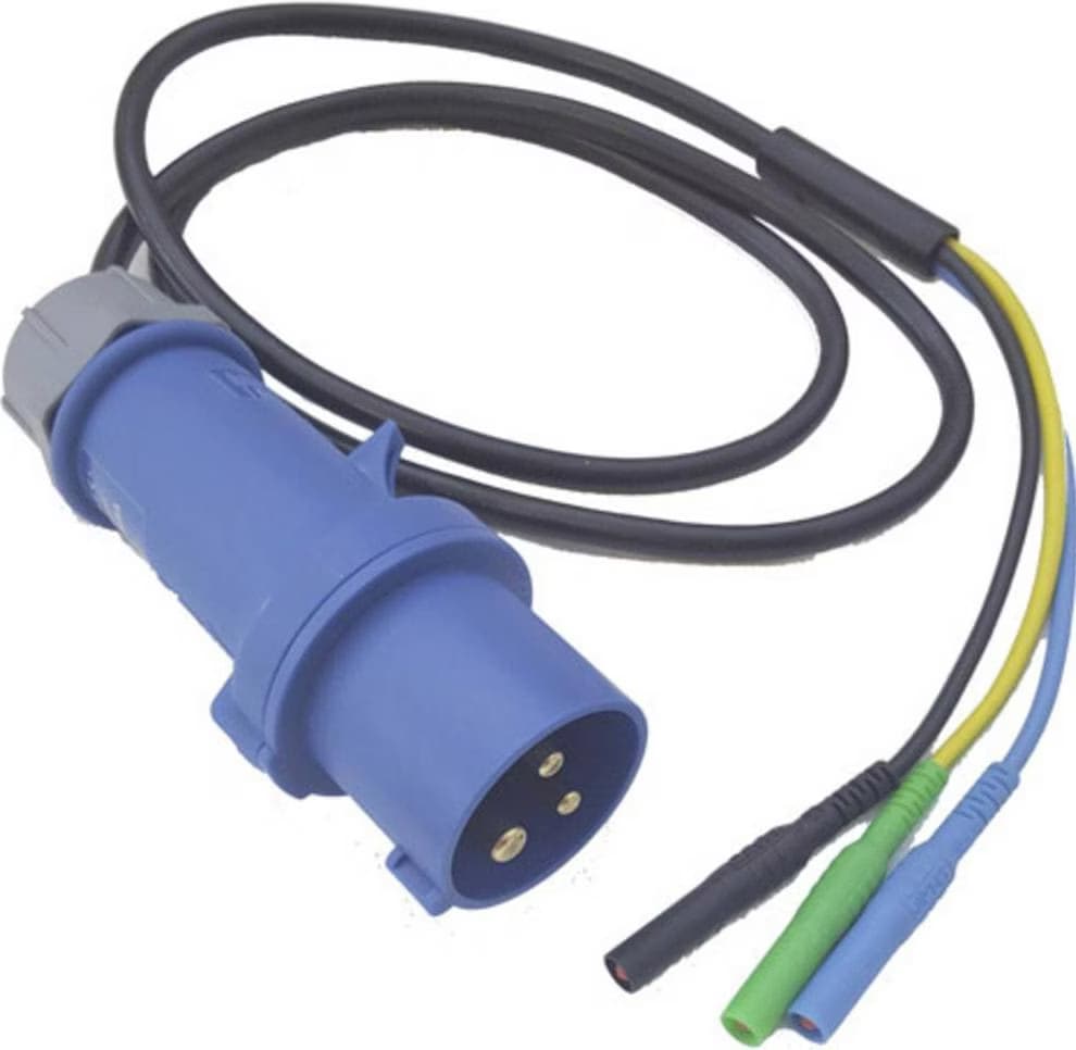 HT Instruments Messadapter CEE 32A 3 Pol (CEE Stecker mit ...