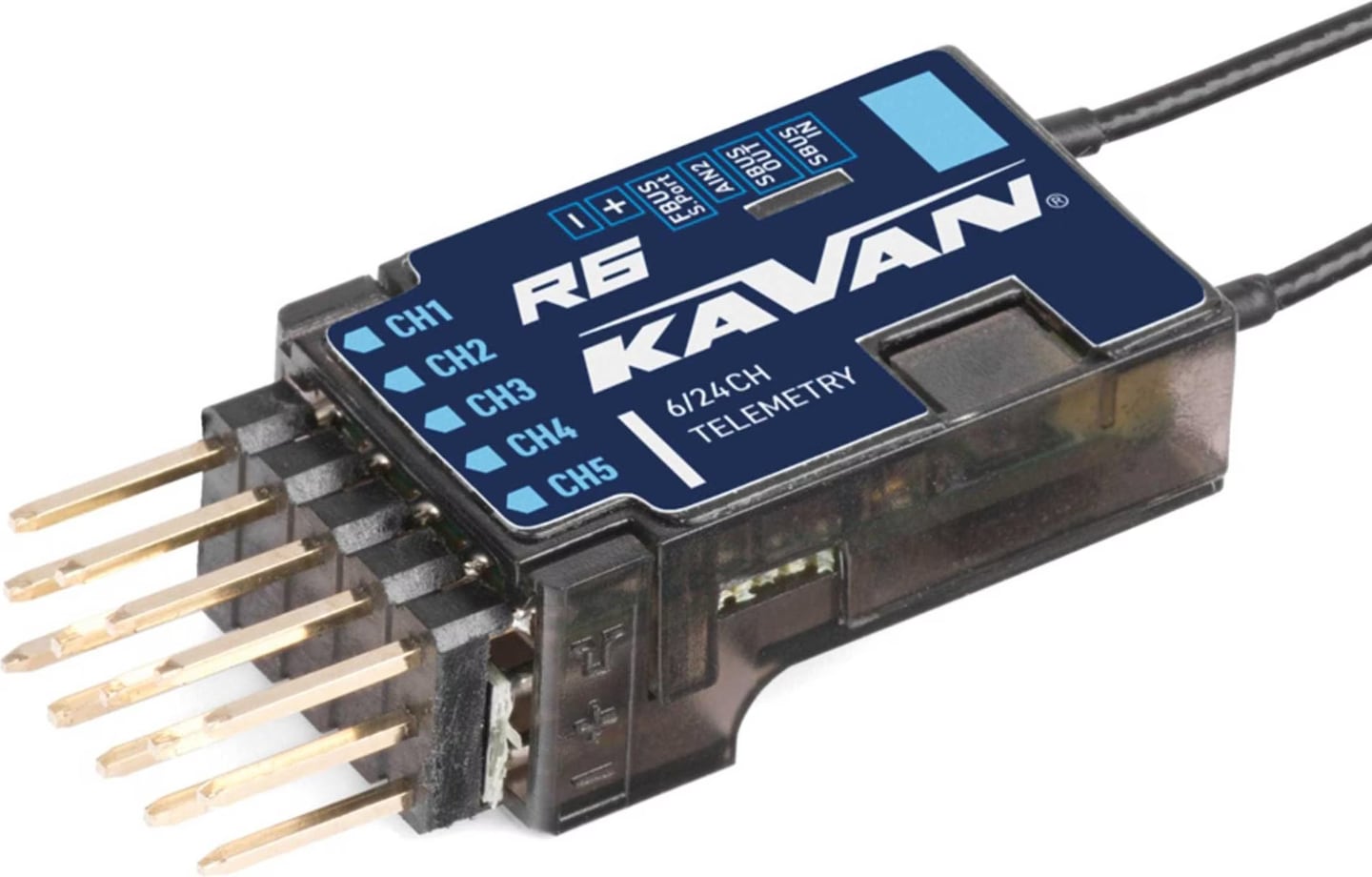 Kavan R6 6-Kanal 2,4 GHz ACCESS und ACCST D16 Telemetrie-Empfänger mit S.BUS - Digitec