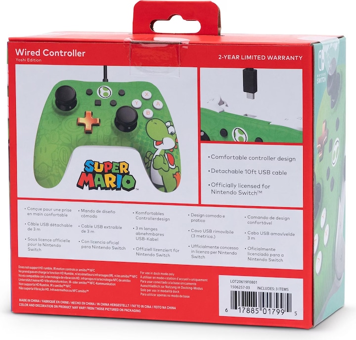 PowerA Wired Controller - Yoshi Edition (Switch) - kaufen bei Digitec
