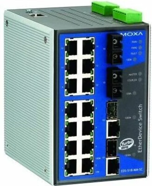Moxa EtherDevice Switch EDS-518A-MM-SC - Switch (14 Ports) - digitec