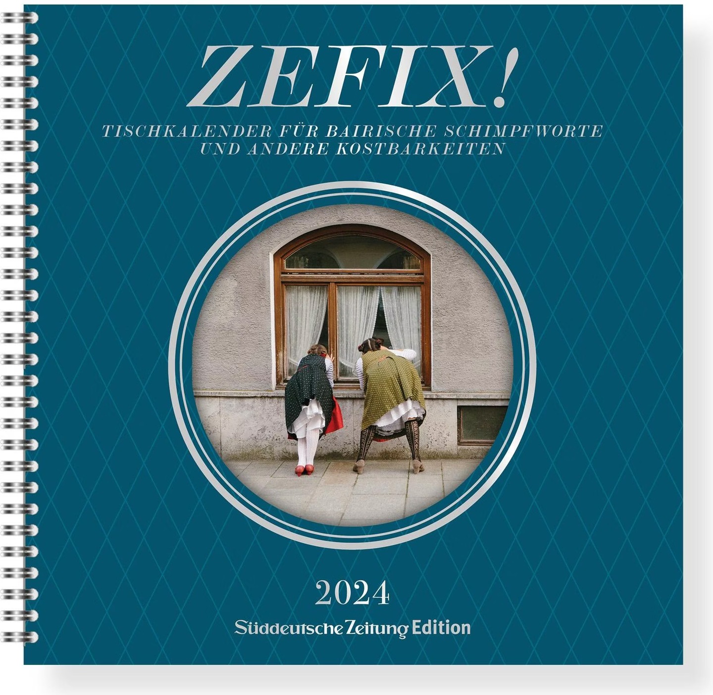 Le calendrier Zefix! Calendrier de bureau 2024 (21 x 21 cm, Couverture rigide, Allemand) - Digitec