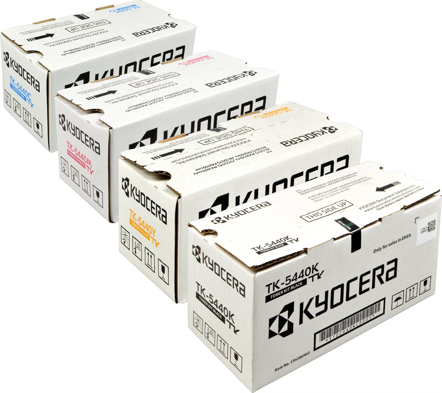 Kyocera 4 Kyocera Toner TK-5440 Multipack K C M Y 4-farbig (M, C, Y, BK ...