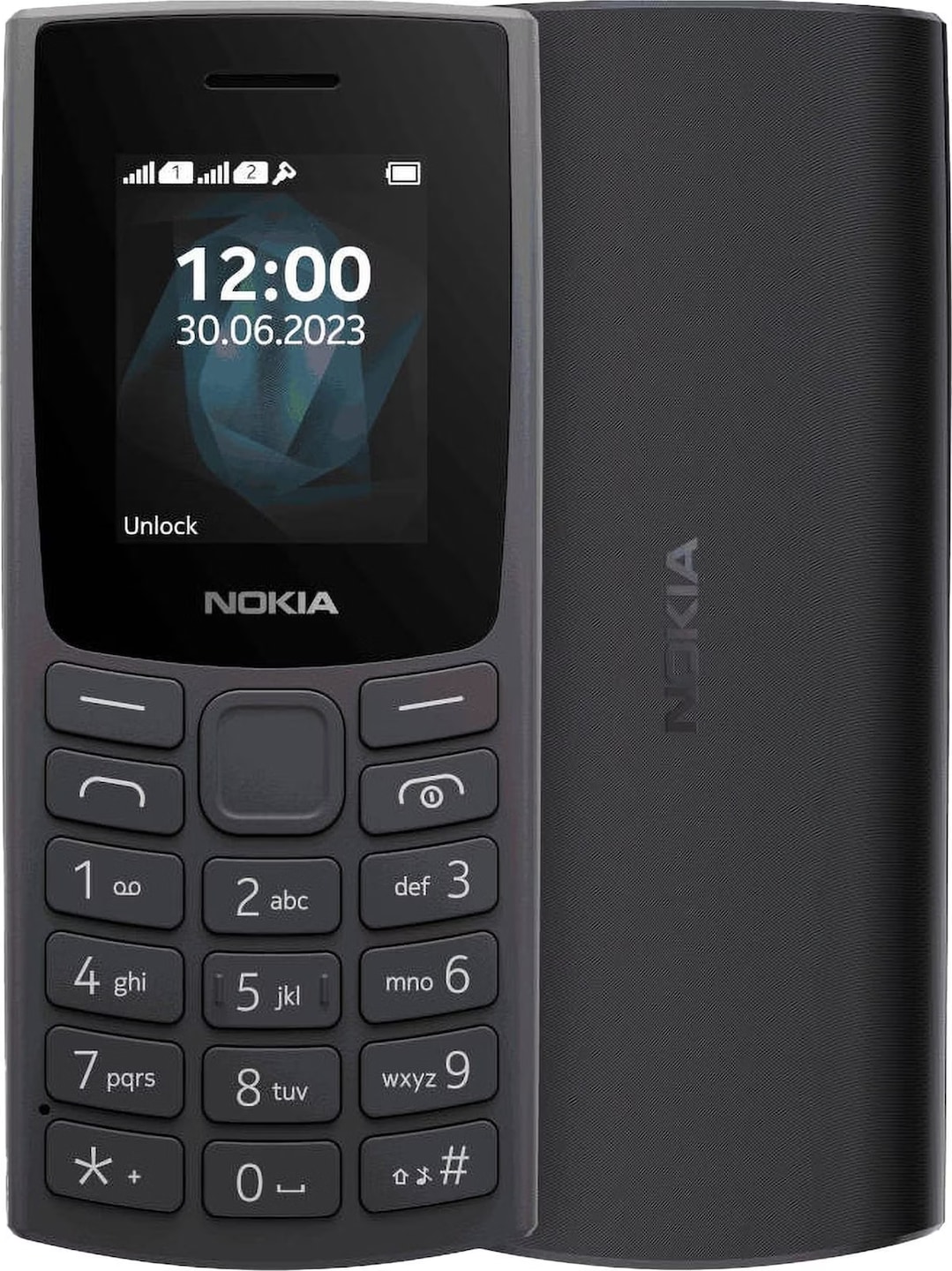 Nokia 105 Dual Sim 2023 Black (1.77") - kaufen bei Digitec