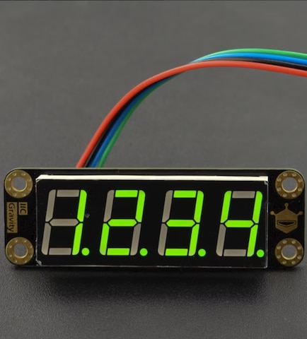 DFRobot Gravity grünes 4-Digit 7-Segment LED-Display - Digitec