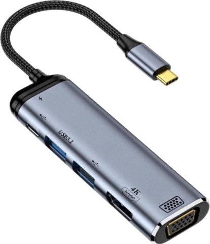 PowerGuard USB-C Hub (USB-C, 6 ports) - buy at digitec