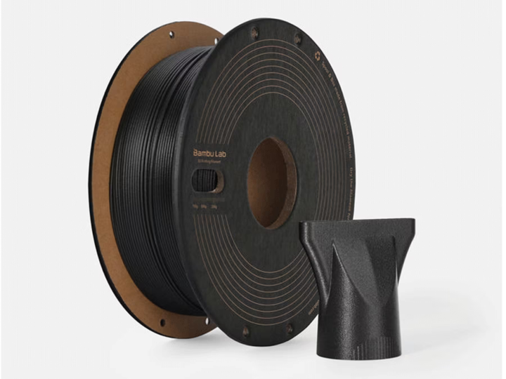 Bambu Lab Filament PPA CF black 0.75kg (750 g, Noir) - Digitec