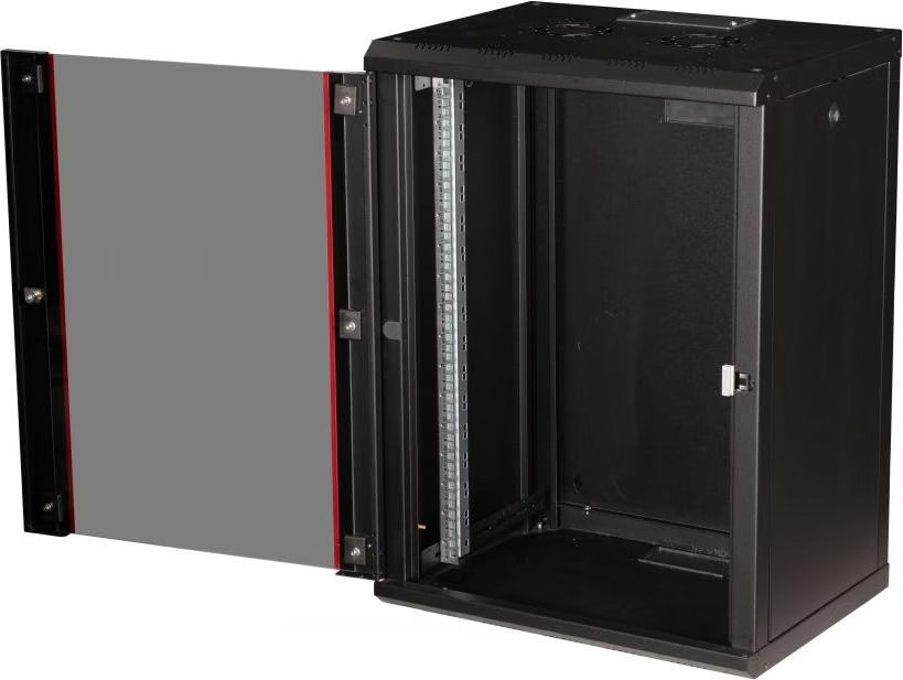 equip Netzwerkschrank 19" 16U 600x450mm schwarz (10.86 HE, 19 Zoll Rack ...