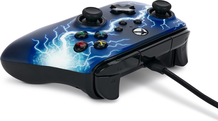 PowerA XB Controller Advantage wired Arc Lightning (Xbox One X, Xbox ...